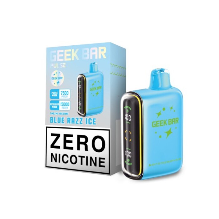 Geek Bar Pulse ZERO Nicotine Vape | eJuiceDB.com