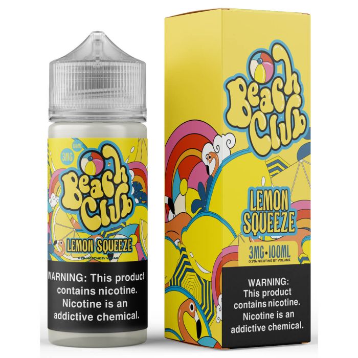 Lemon Squeeze E-Liquid by Beach Club | eJuiceDB.com
