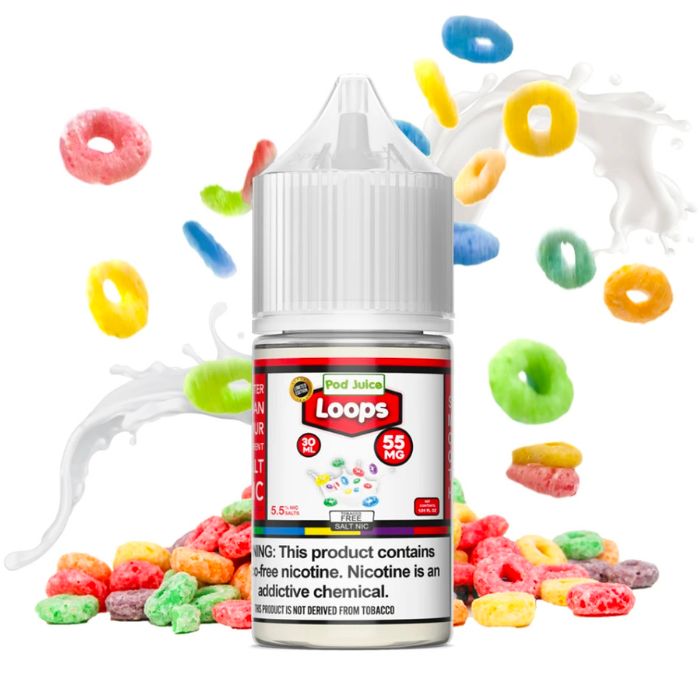 Loops Nicotine Salt by Pod Juice | eJuiceDB.com