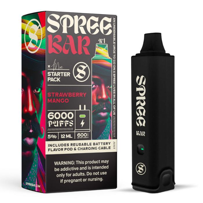 Spree Bar 6000 Starter Pack | eJuiceDB.com