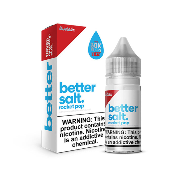 Blue Rocket Pop Nicotine Salt by Vapetasia | eJuiceDB.com