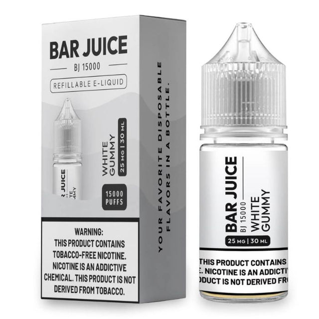 White Gummy Nicotine Salt by Bar Juice | eJuiceDB.com