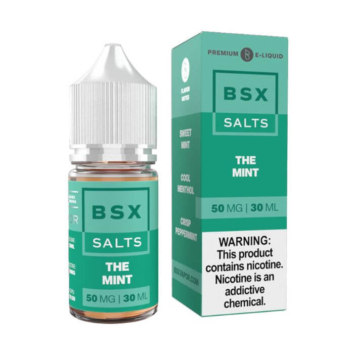 The Mint Nicotine Salt by BSX Vapor | eJuiceDB.com