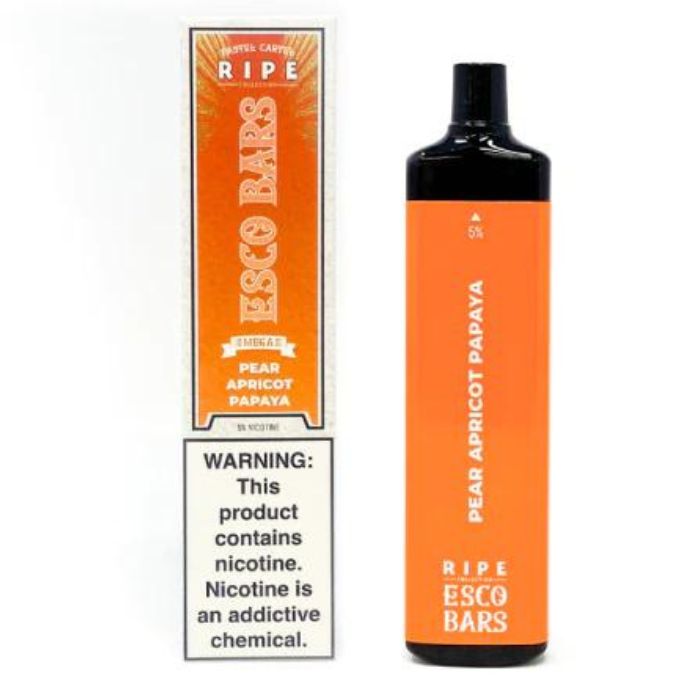 Esco Bars Ripe X Mega Disposable Vape 5000 Puffs, 08/18/2022