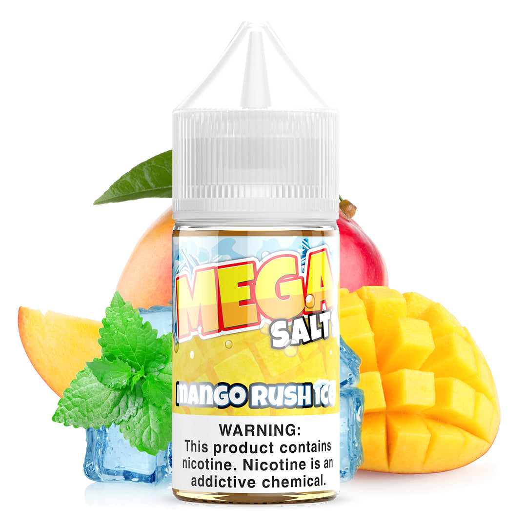 Mango Rush Ice by Mega Nicotine Salt E-Liquids | eJuiceDB.com Retail