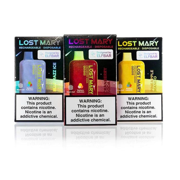 Lost Mary OS5000 Vape | eJuiceDB.com